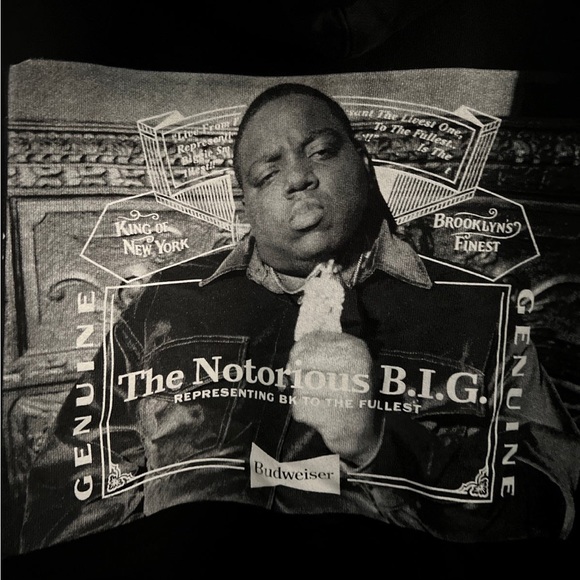 Independent | Shirts | New The Notorious Big Mens M Black Hoodie | Poshmark